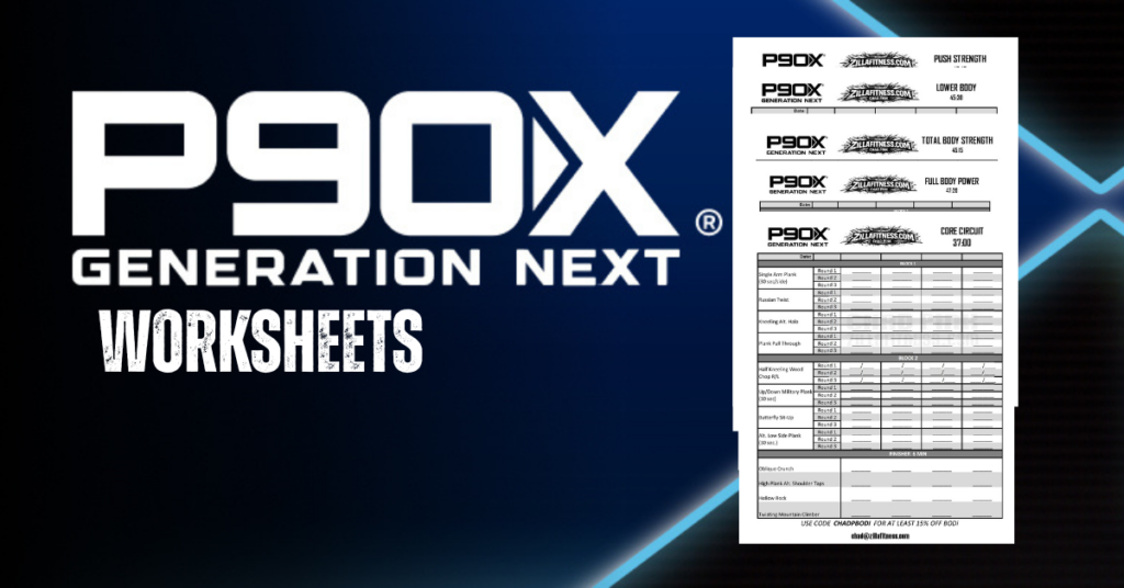 P90X Workout Schedules - by Chad Pink - Zillafitness